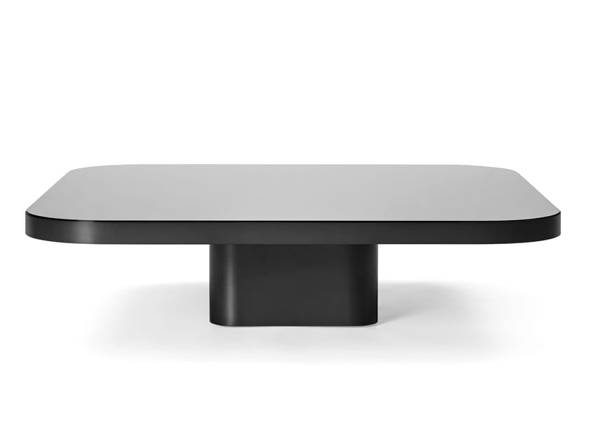 BOW COFFEE TABLE NO. 5 - BLACK Square coffee table By ClassiCon ...