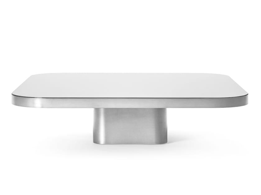 BOW COFFEE TABLE NO. 5 Low aluminium coffee table for living room By ClassiCon | design ...