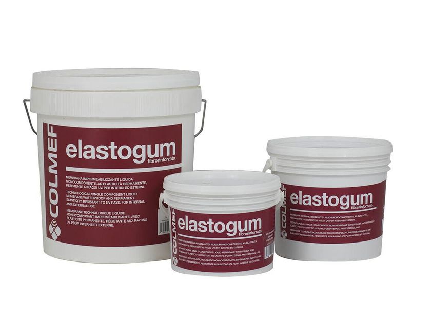 ELASTOGUM FIBRATO Liquid waterproofing membrane By Colmef