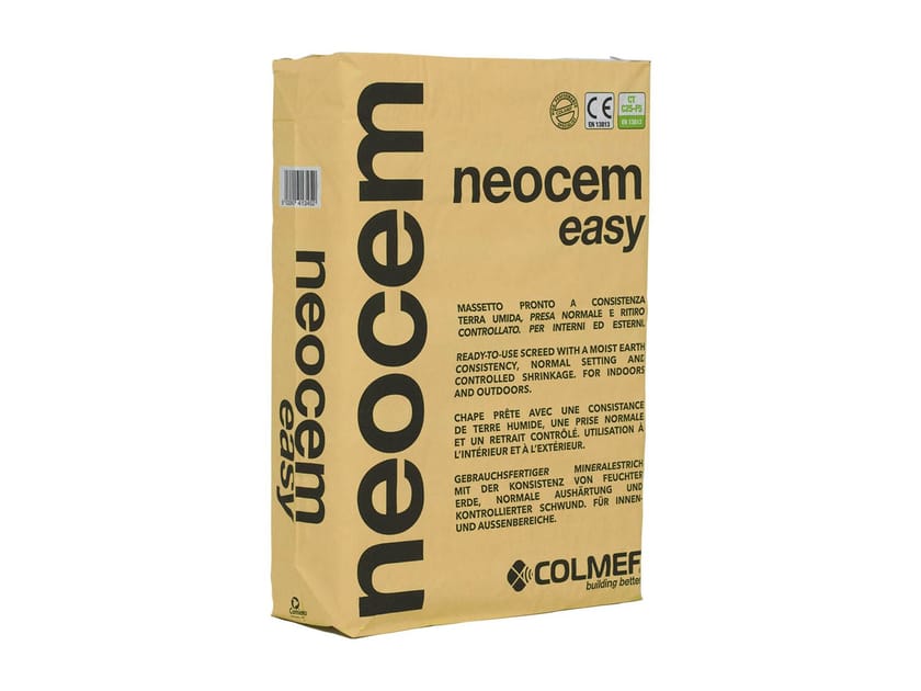 NEOCEM EASY Massetto e sottofondo di pavimentazione By Colmef