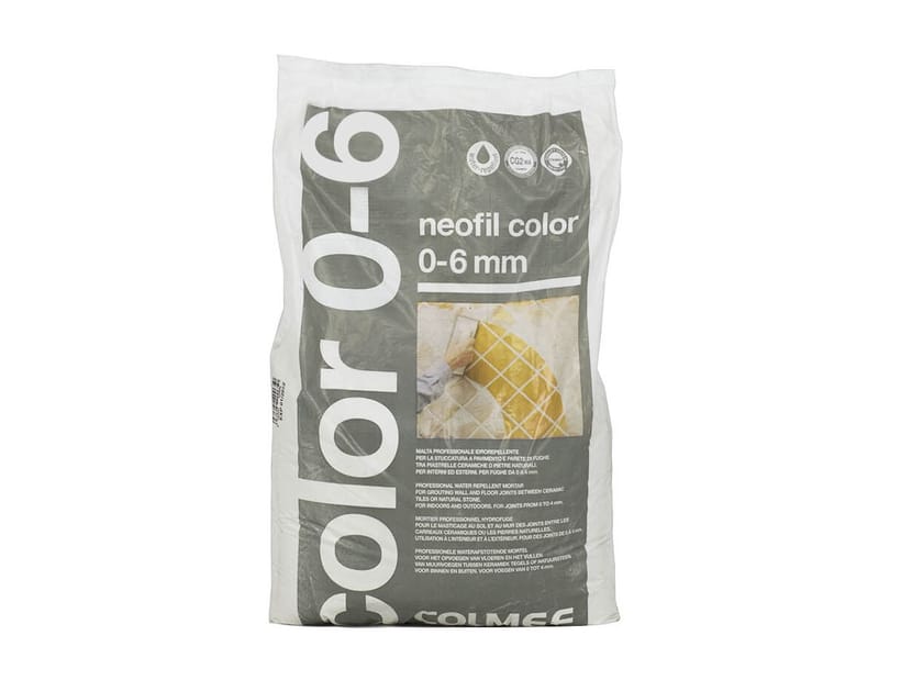 NEOFIL COLOR 0-6 MM Adesivo cementizio per pavimento By Colmef