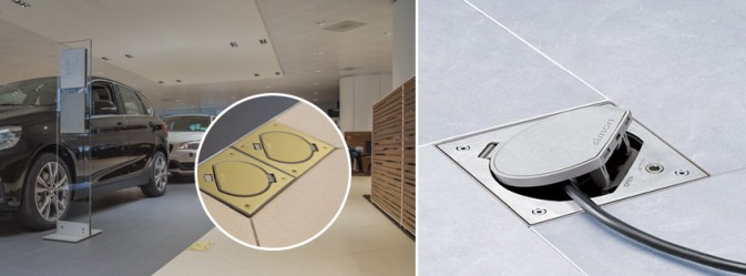 Concealed electrical outlet Unsichtbare Steckdose By Simon Urmet