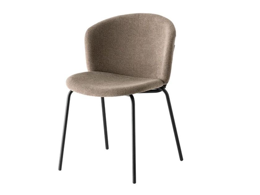 DESY MID Fabric chair with padded seat By Connubia
