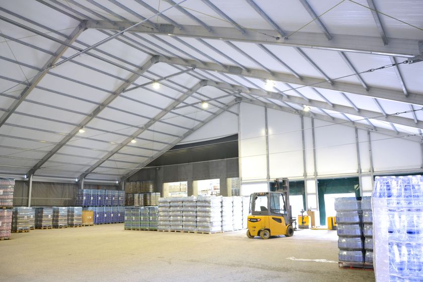 MANUFACTURING PLANTS COVERS Structure tendue By Cover Technology