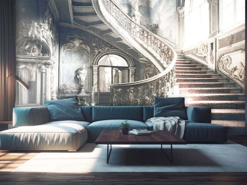 NOBLESSE Trompe l'oeil wallpaper By Creativespace