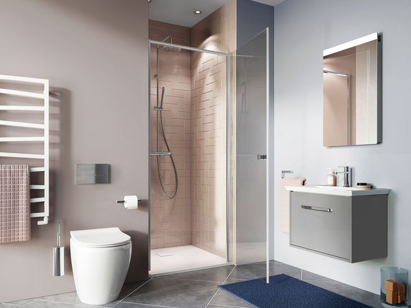 Plato de ducha rectangular Cabina de ducha By Crosswater