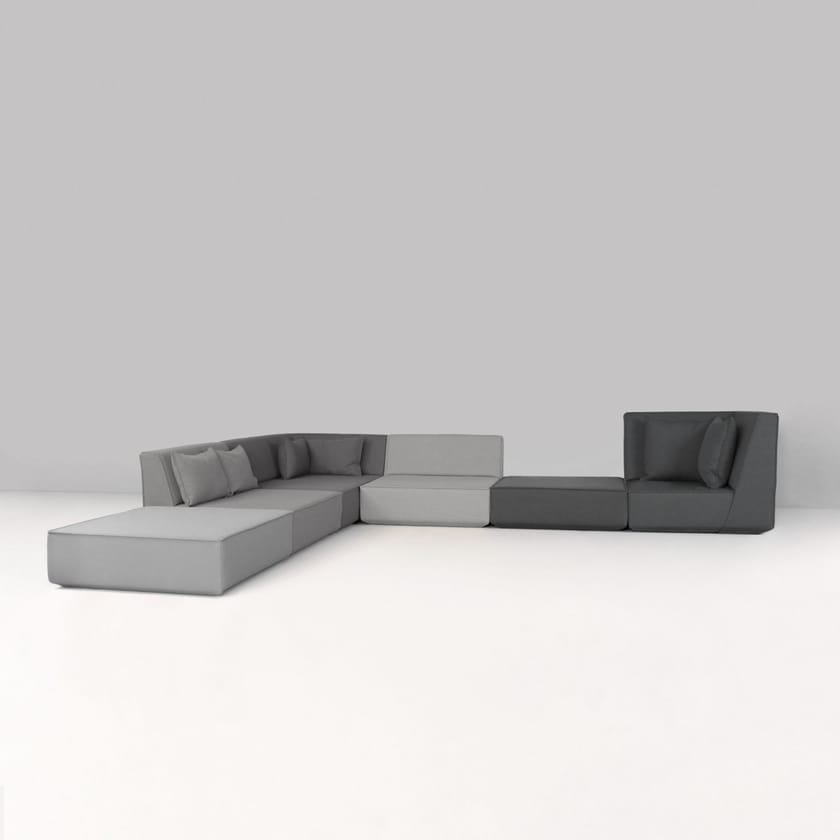CUBIT 6 seater modular fabric sofa By Cubit by Mymito