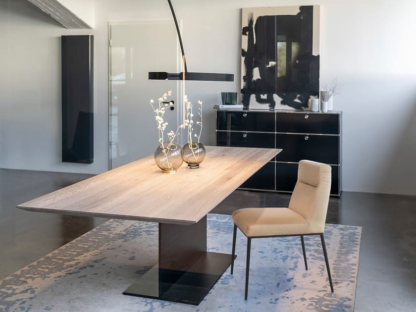 D-FINE Side chair with 4-leg round tube frame conical By KFF | design ...