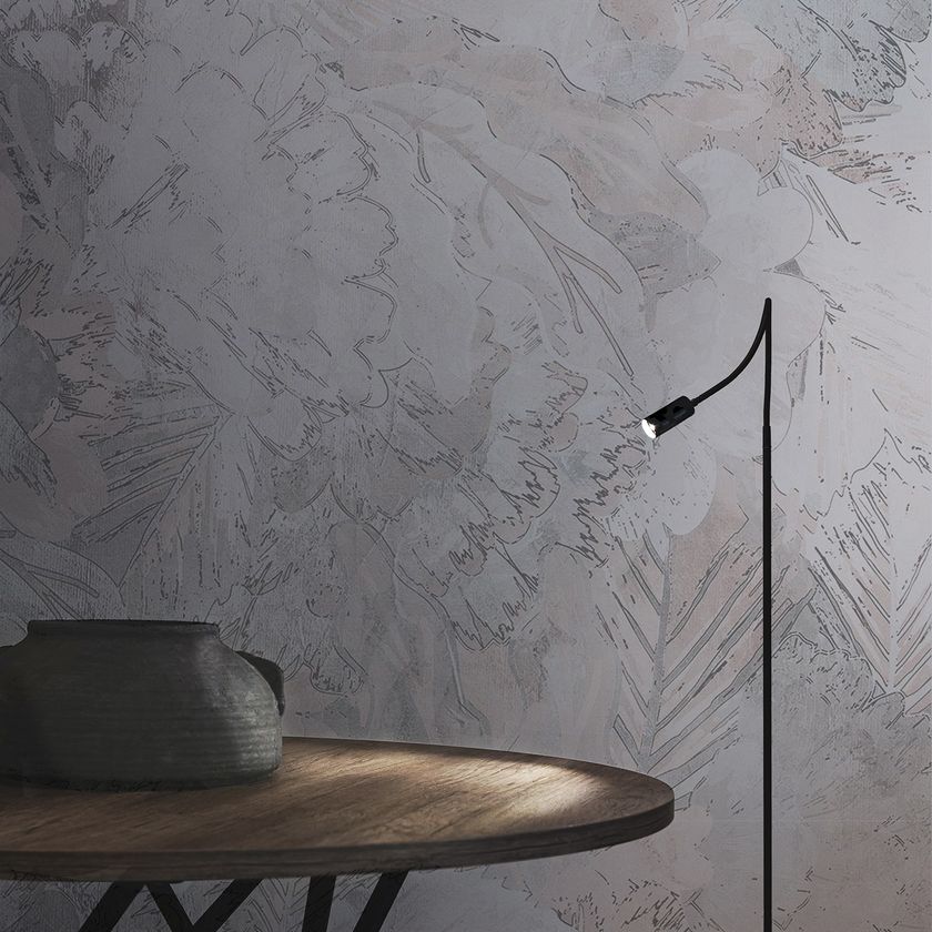 D02 LED adjustable aluminium floor lamp By OliveLab