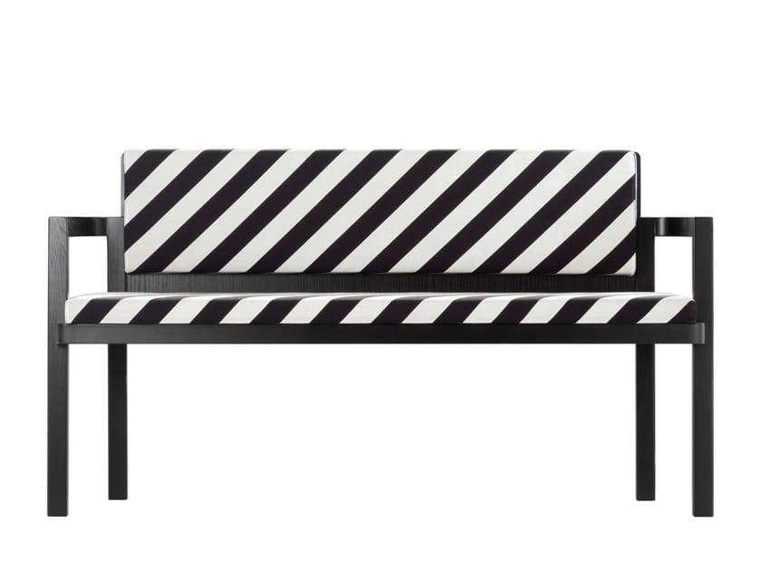 D51-2 Upholstered ash bench By TECTA | design Walter Gropius