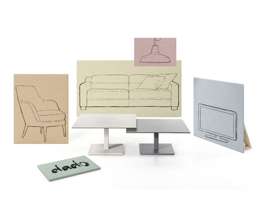 DADO Square ceramic high table By Mobliberica