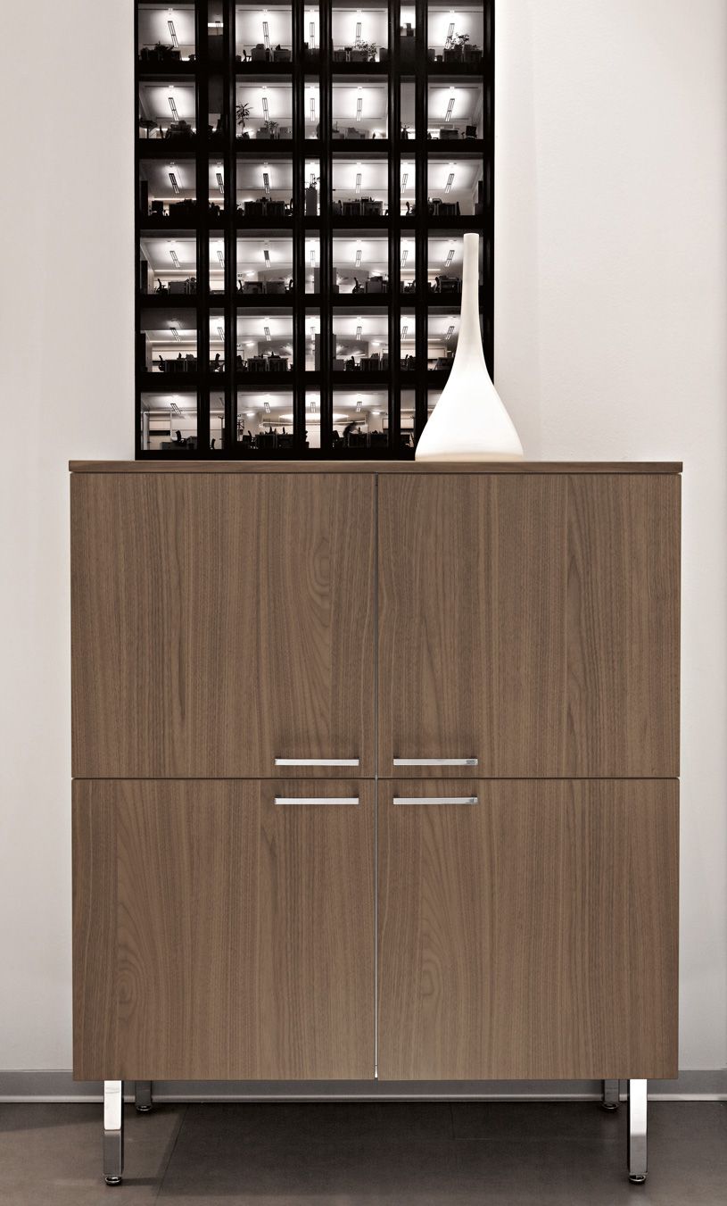 DADO | Wooden office storage unit By Sinetica design Sinetica Design Lab