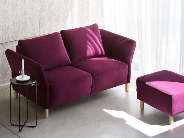 Convertible fabric sofa DAISY By Extraform