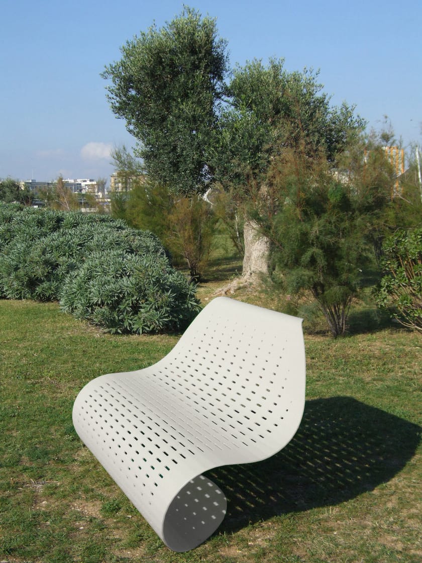 Steel Bench DALI' By LAB23 design GIBILLERO design