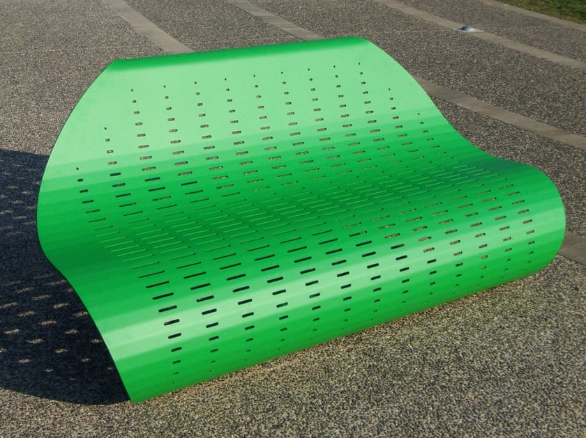 Steel Bench DALI' By LAB23 design GIBILLERO design