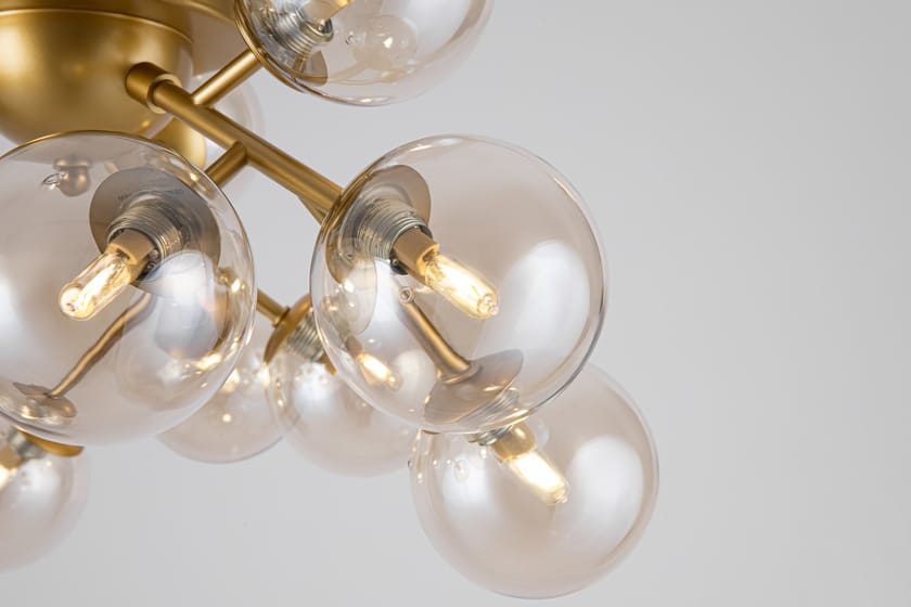 DALLAS Glass ceiling lamp By MAYTONI