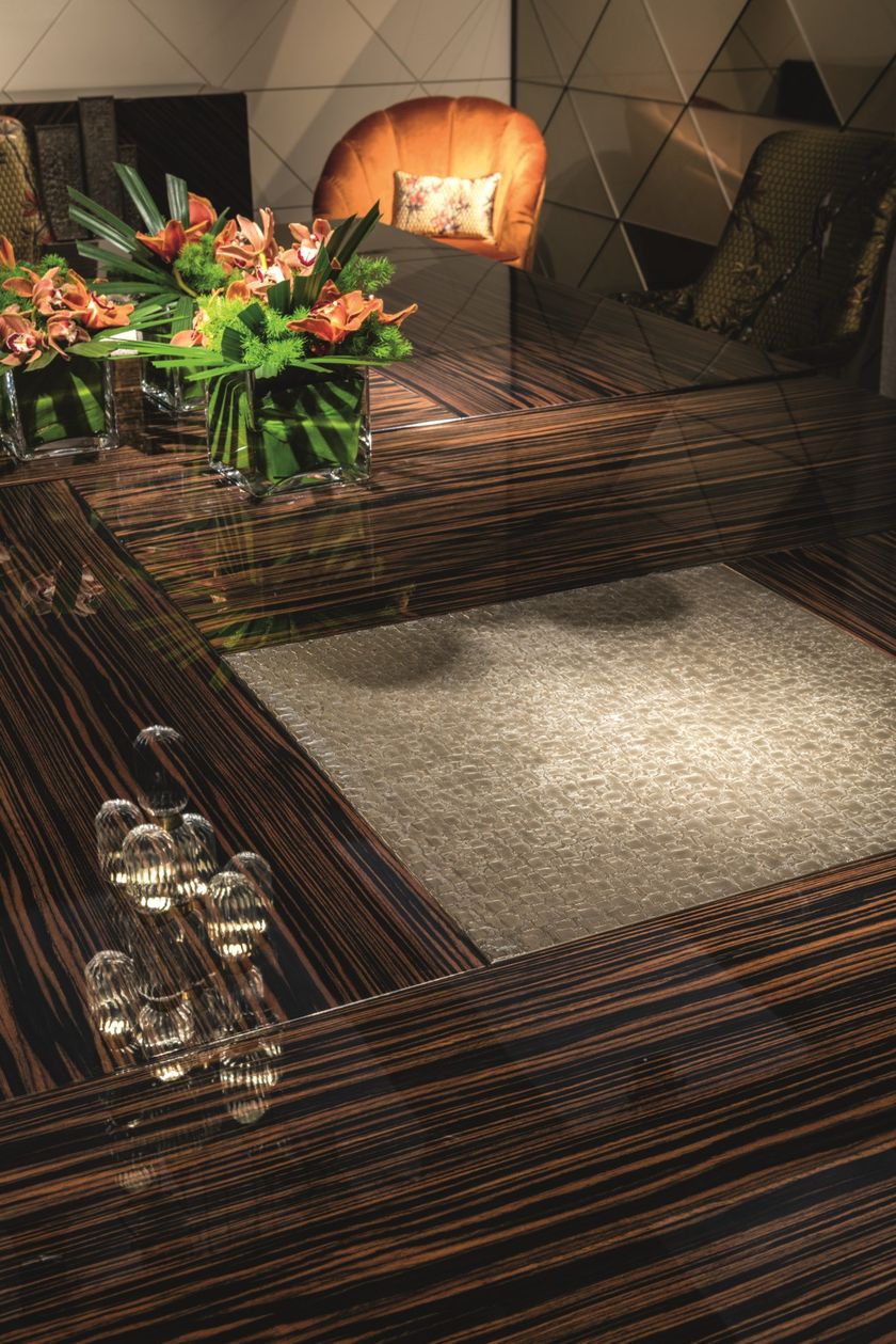 DALTON | Square table By Sicis design Massimiliano Raggi