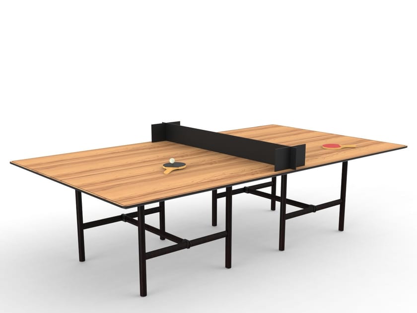 Wooden meeting table / game table DAN By Bulo