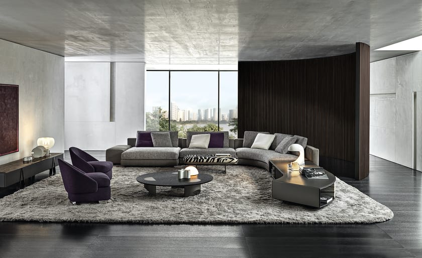 Sofa DANIELS By Minotti Design Christophe Delcourt