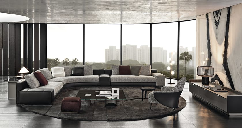 Sofa DANIELS By Minotti Design Christophe Delcourt