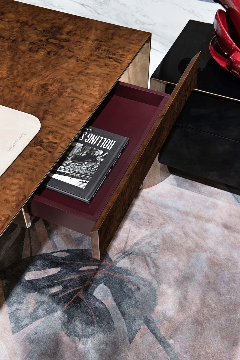 DANTE Executive desk By Visionnaire | design Alessandro La Spada