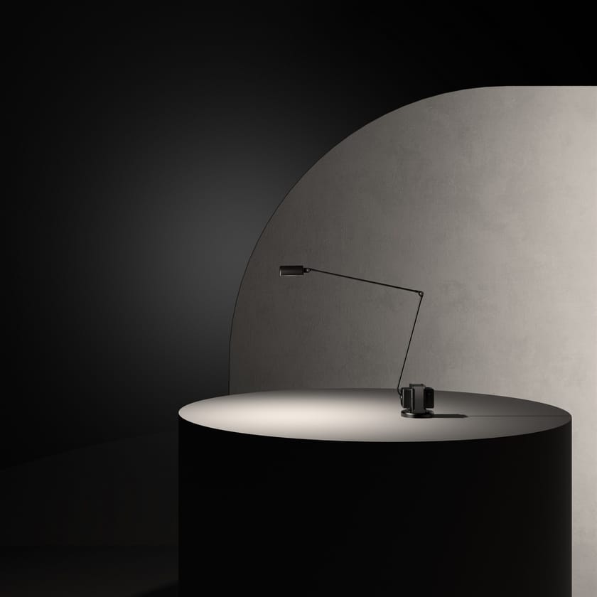 DAPHINE LED adjustable metal table lamp with dimmer By Lumina | design ...