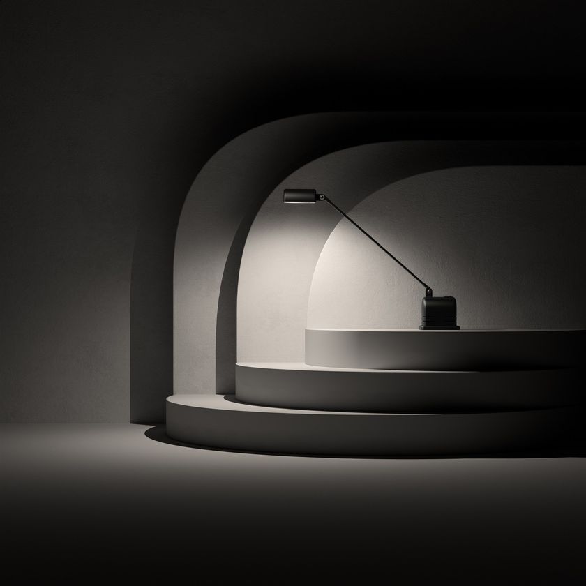 DAPHINE LED adjustable metal table lamp with dimmer By Lumina | design ...