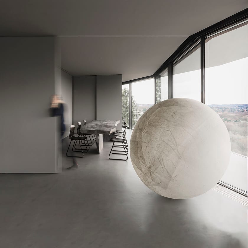 MOON F Floor lamp By DAVIDE GROPPI | design Davide Groppi
