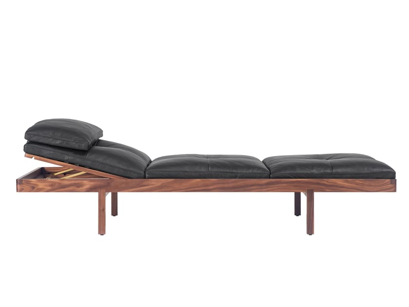 DAYBED Méridienne rembourrée en cuir By BassamFellows | design Craig Bassam