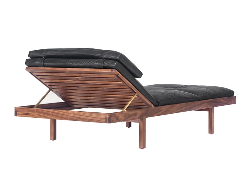 DAYBED Méridienne rembourrée en cuir By BassamFellows | design Craig Bassam