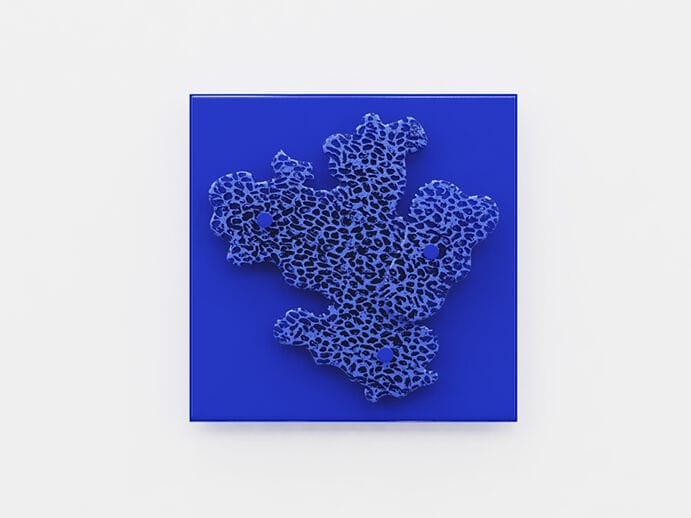 BLUE WALL PANEL 50X50 SIMPLE Decorative panel By DBE.FURNITURE