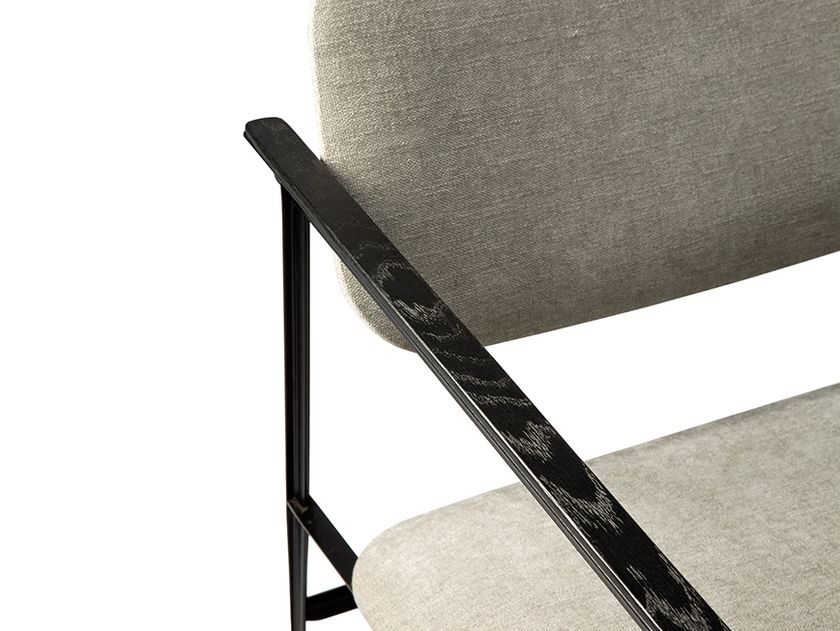 DC Upholstered fabric lounge chair with armrests By Ethnicraft | design ...