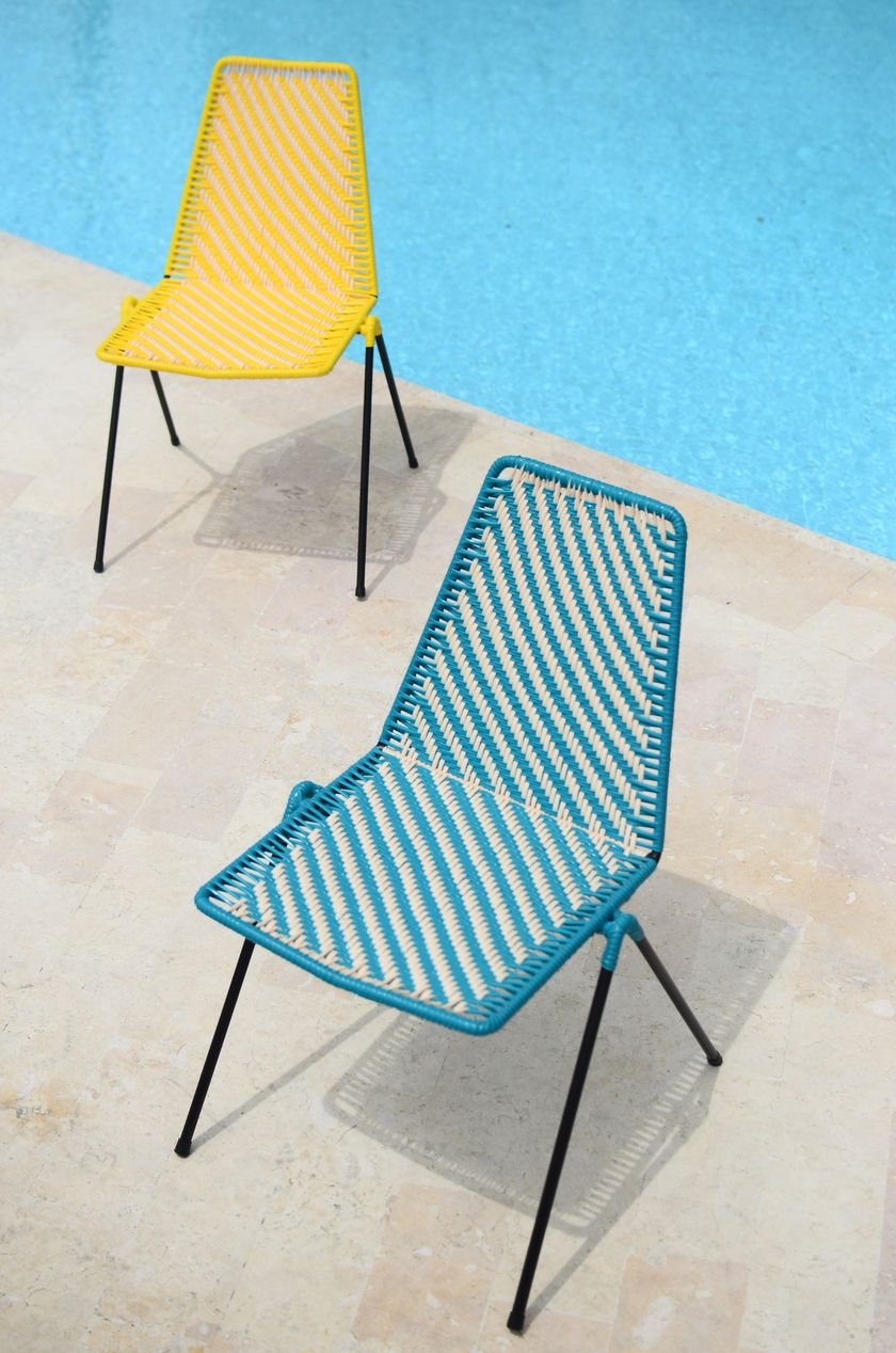 Stackable chair DE LA FINCA By Tucurinca
