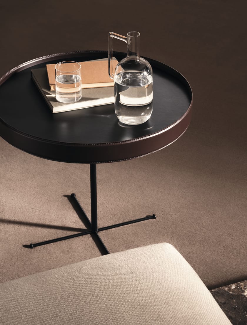 CHAB-TABLE LEATHER Coffee table By De Padova