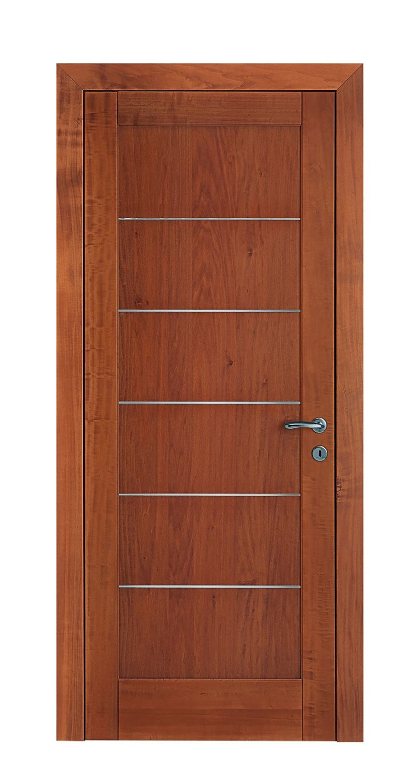 Puerta batiente de madera maciza DE SIMONE Colección Massello ...