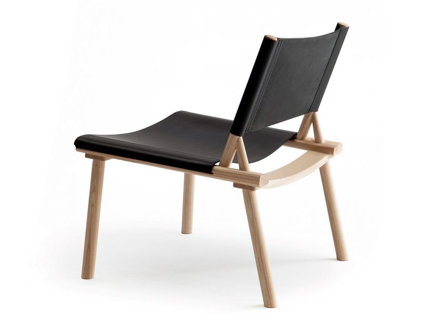 DECEMBER CHAIR Leather easy chair By Nikari | design Jasper Morrison ...