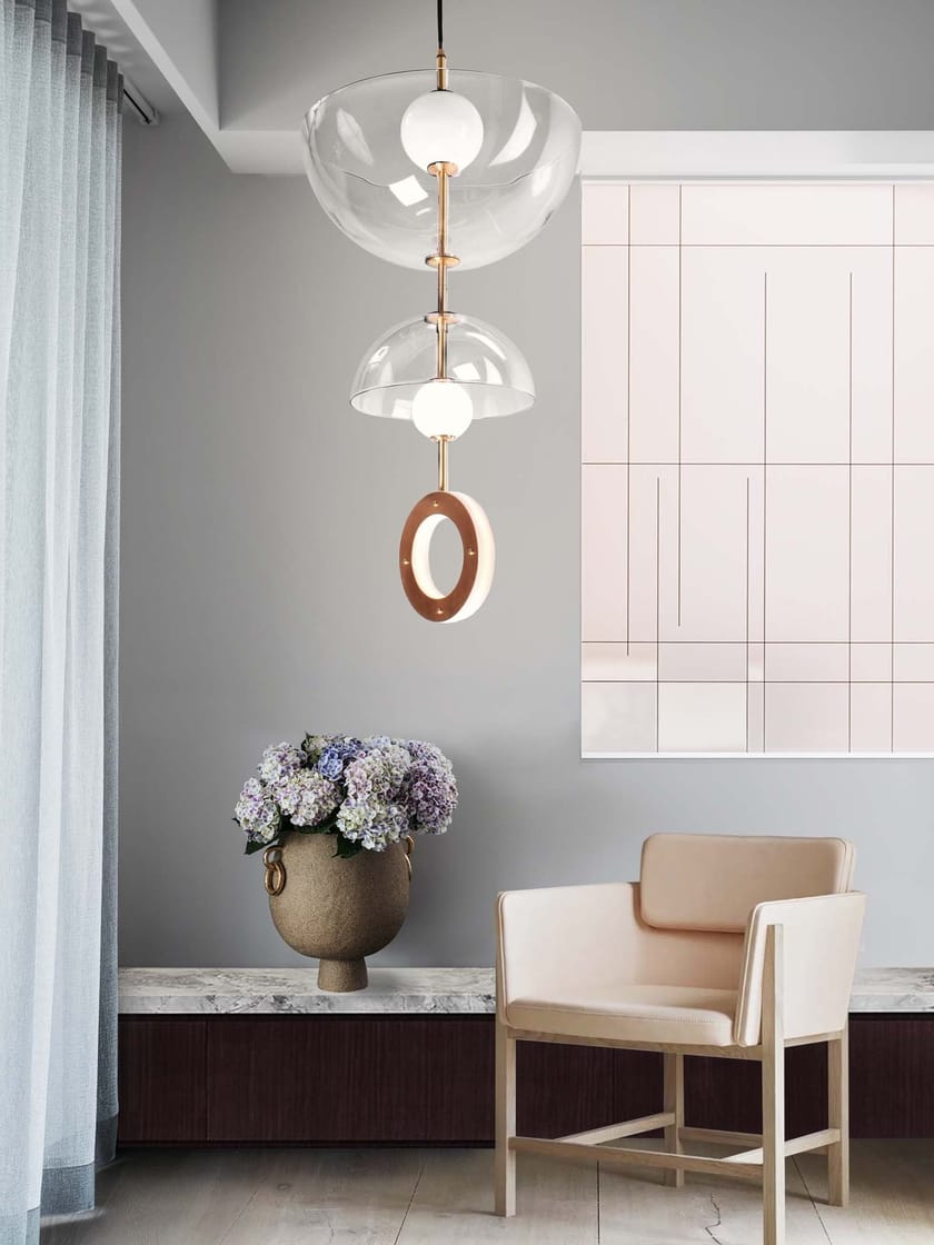 DECO CHANDELIER 3B lampada a sospensione By Marc Wood Studio design ...