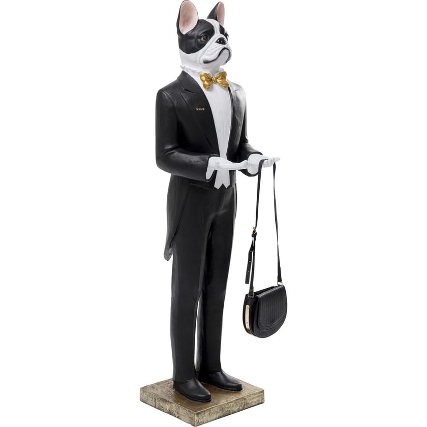 DECO FIGURINE BUTLER DOG ALFRED scultura By KARE Design