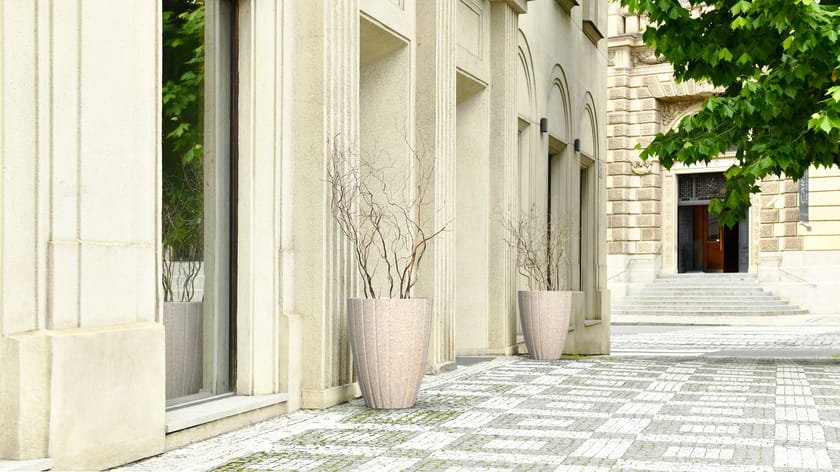 DECOR L Pot de fleurs By Betoni