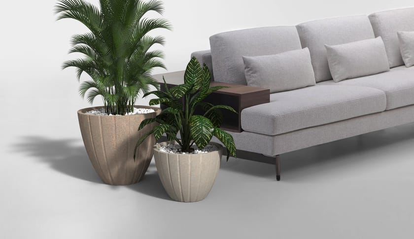 DECOR M Pot de fleurs By Betoni