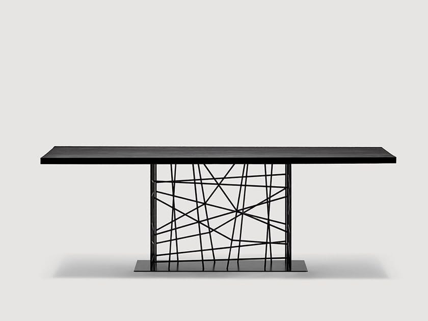 DEFRAME | Mesa rectangular By da a diseño Luca Casini