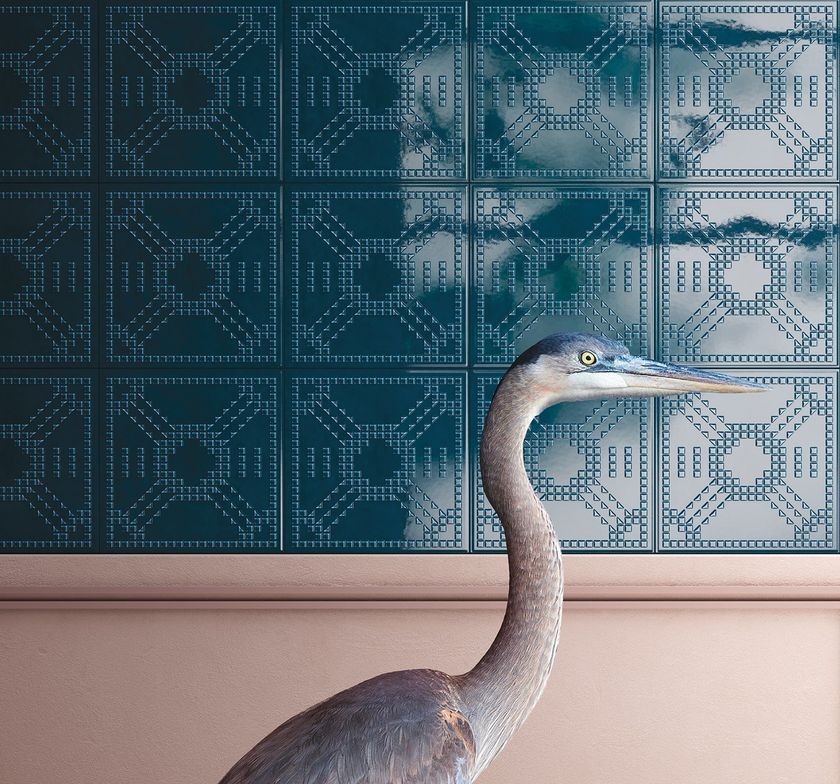 Azulejo tridimensional de gres porcelánico esmaltado DEKORAMI By ...