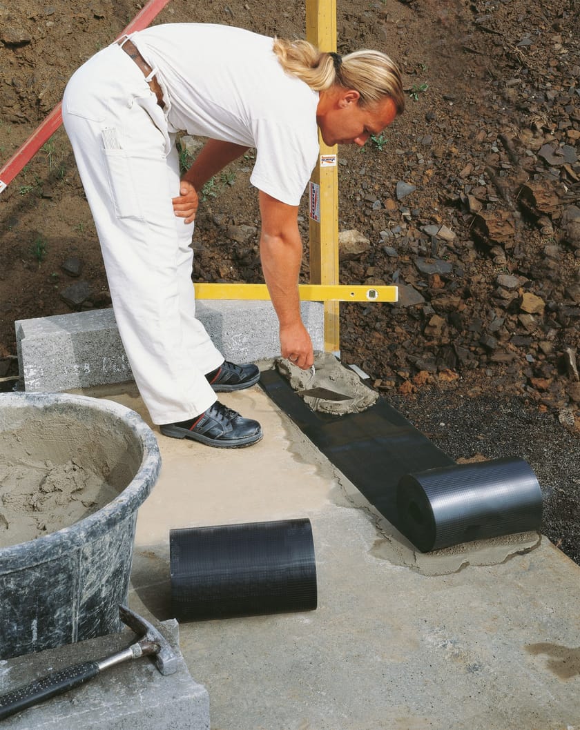 Barriera all'umidià di risalita DELTA®-DPC TAGLIAMURO - DÖRKEN ITALIA ...
