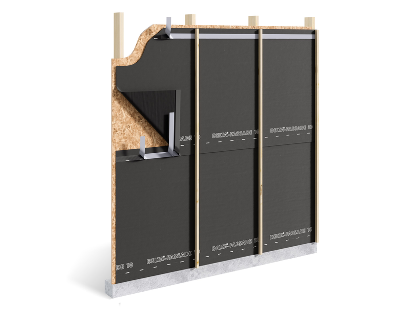 DELTA® - FASSADE 10 / FASSADE 10 PLUS Membrane alvéolaire et gaufrée By ...