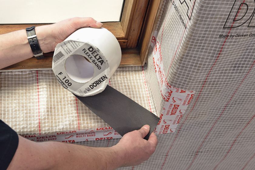 DELTA® FLEXX - BAND Tape and joint for waterproofing By DÖRKEN ITALIA