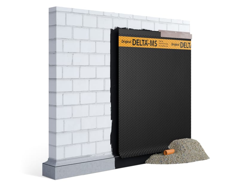 Membrana alveolare e bugnata DELTA-MS 500 ECO - DÖRKEN ITALIA - Edilportale