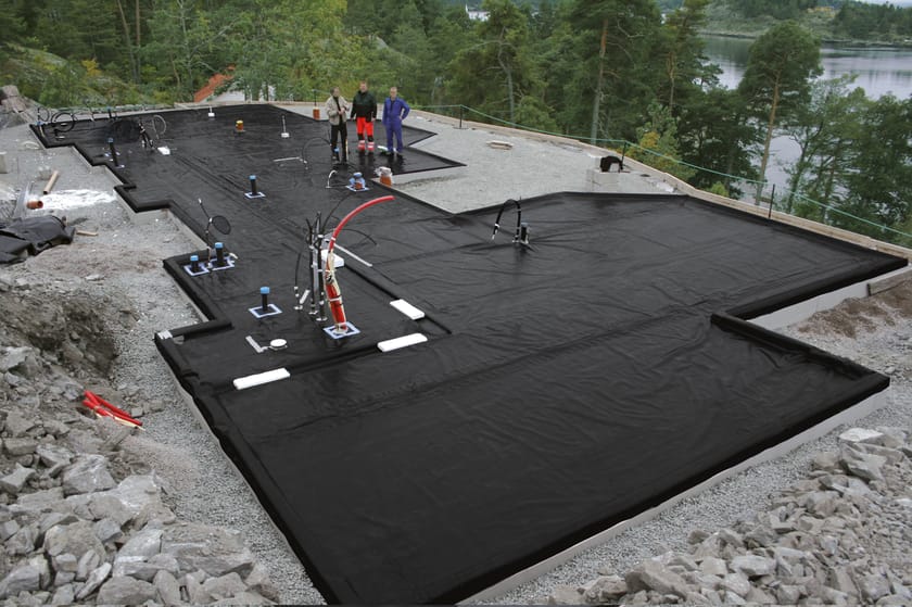 DELTA® - RADONSTOP LIGHT Guaina per fondazione e muro controterra By DÖRKEN ITALIA