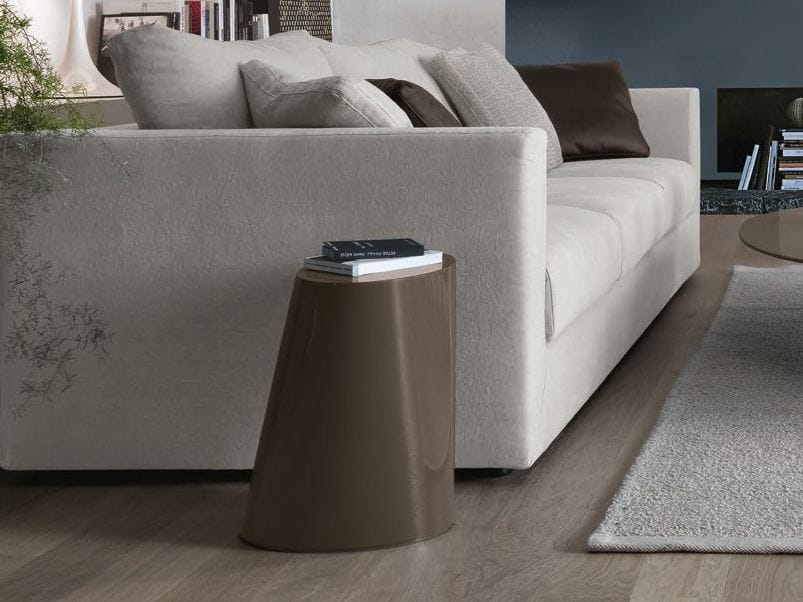 Oval polyurethane coffee table DEN By JESSE