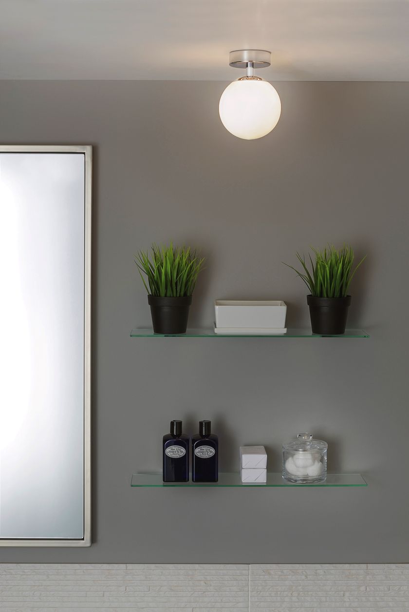 DENVER Lámpara de techo LED dimable en acero y vidrio By Astro Lighting