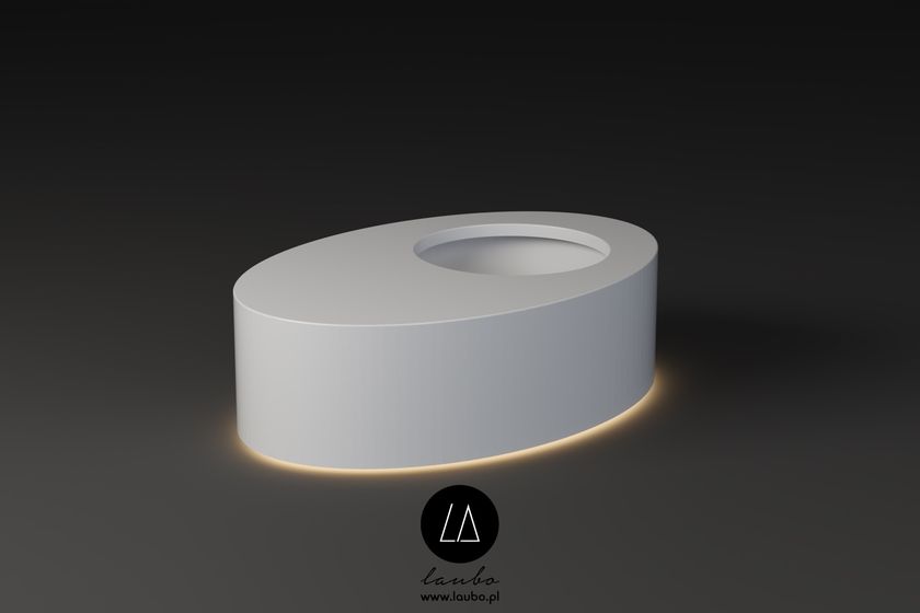 Metal planter DESIGN OVO By Laubo